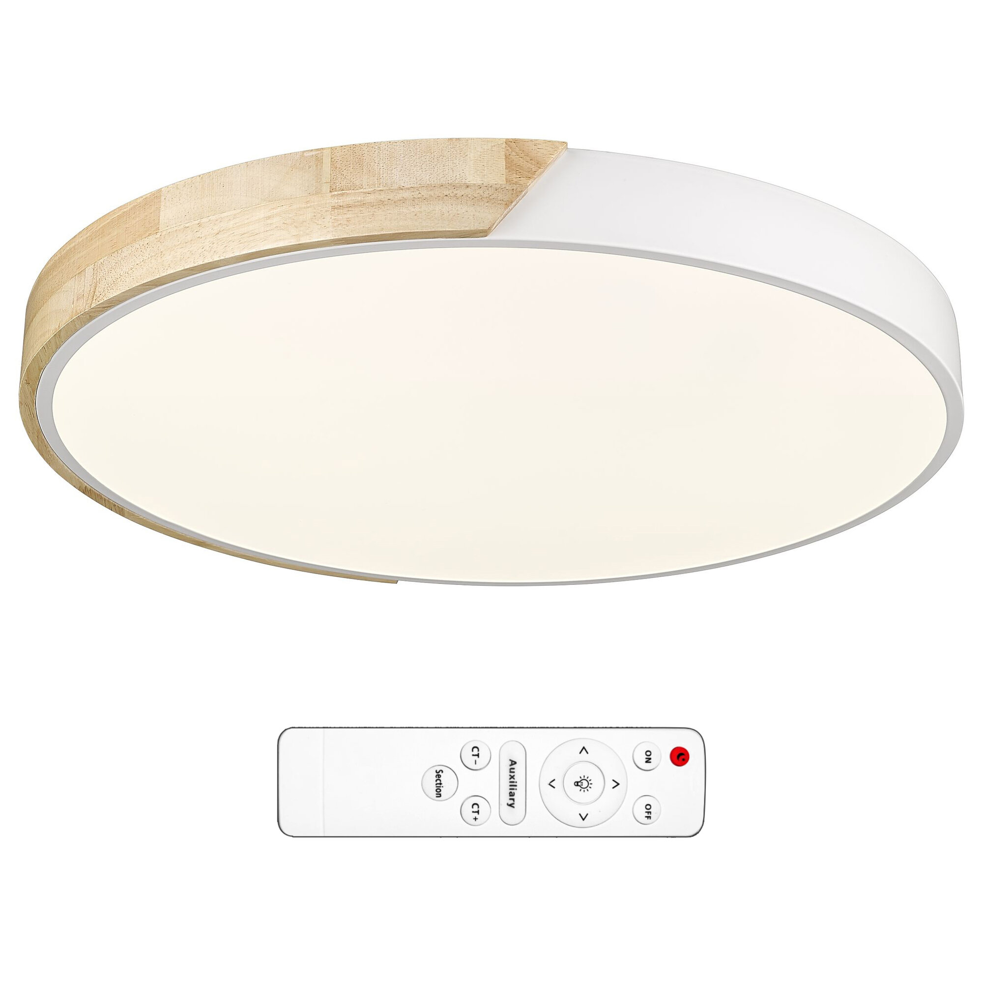 Светильник потолочный Velante 445-047-01, белый, LED, 1 лампа