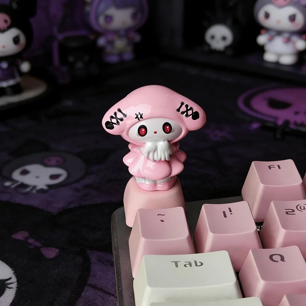 Keeppley Kawaii Kuromi акриловые кейкапы для клавиатуры 5