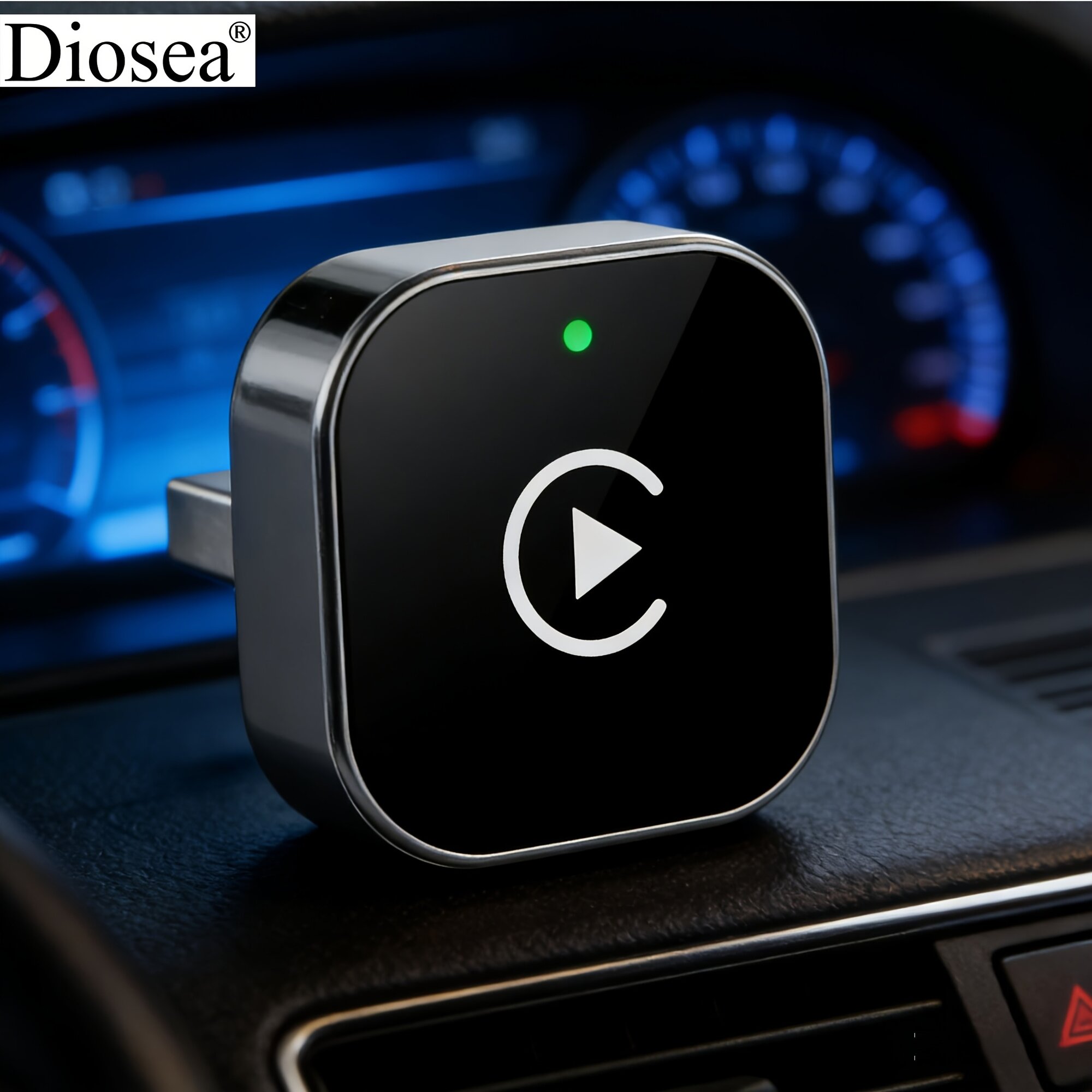 Беспроводной адаптер CarPlay и Android Auto 3-в-1, WiFi 2.4/5 ГГц, для автомобилей с проводным CarPlay