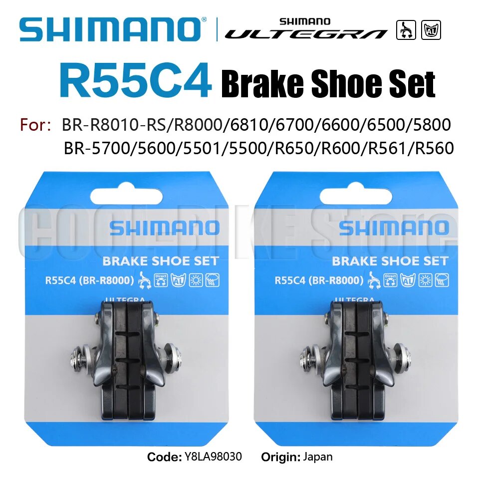 Shimano R55C4 Тормозные колодки 2шт R8000