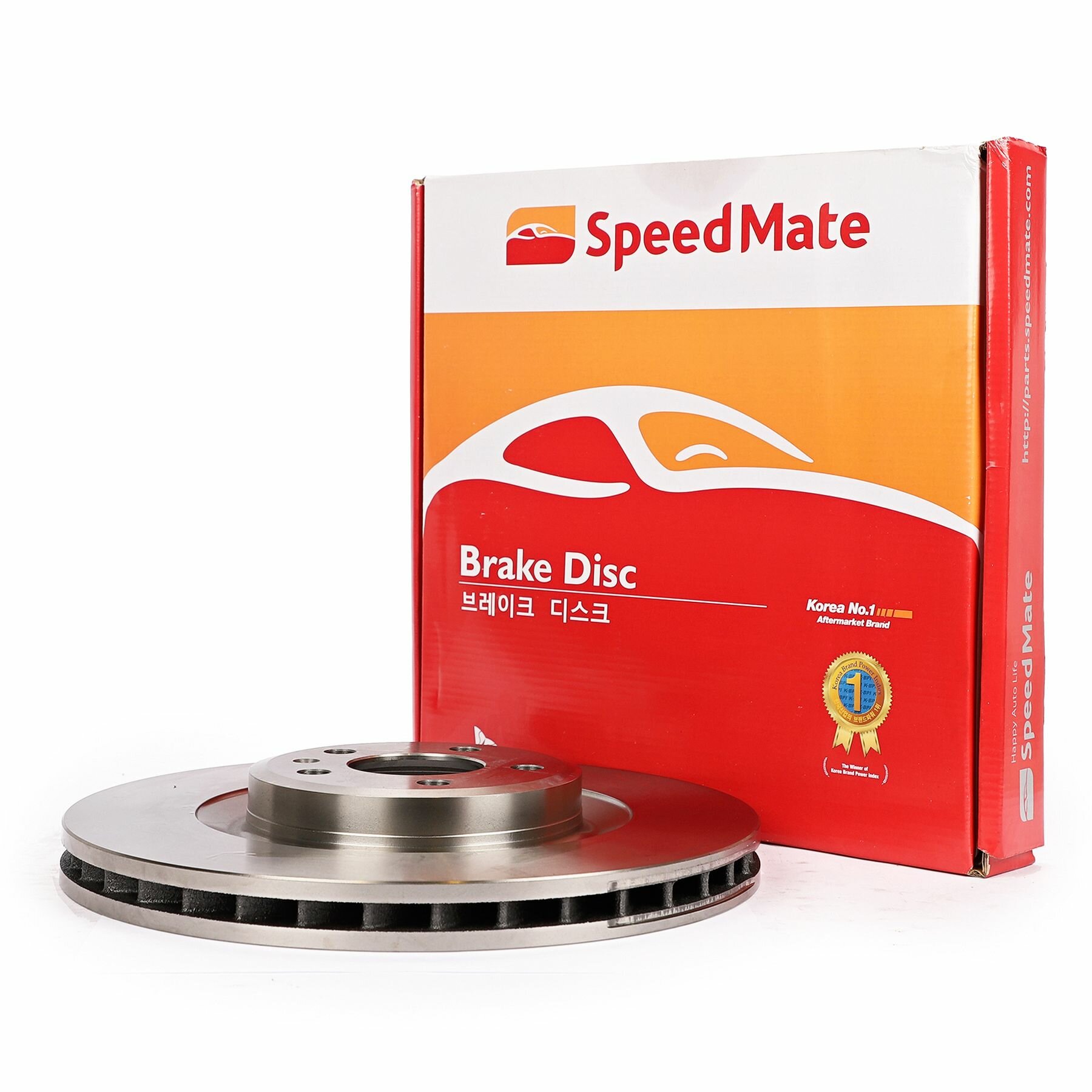 SPEEDMATE Диски тормозные AUDI A5 (8T,8F), A4 B8 (8K), Q5 (8R) SM-BDE273
