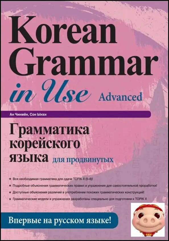 Korean Grammar in Use Advanced by Ahn Chinmyeon Korean Language Learning Book