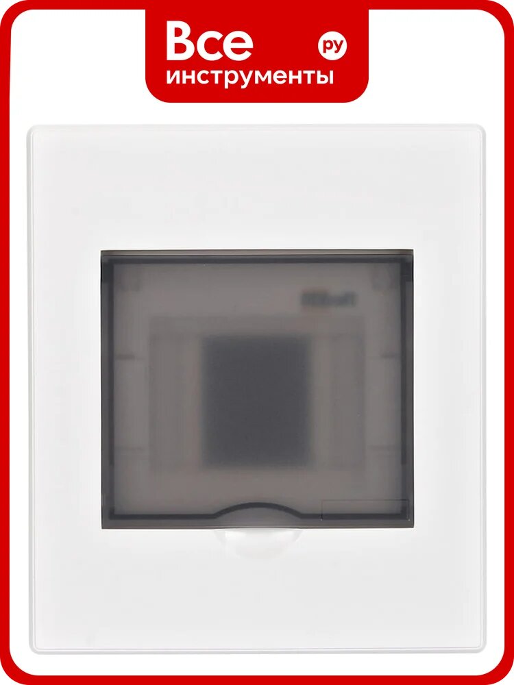 Корпус пластиковый встраиваемый Dekraft ЩРН-П, 1 ряд, 4 мод, IP41, 31060DEK