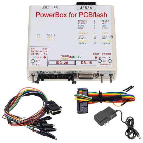 Программатор чип-тюнинга, 12V, для ПК, универсальный, с USB, для диагностики, для автосервиса — фото 1
