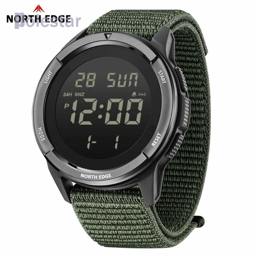 Наручные часы NORTH EDGE TERRAX, мужские цифровые, водонепроницаемые 50 м