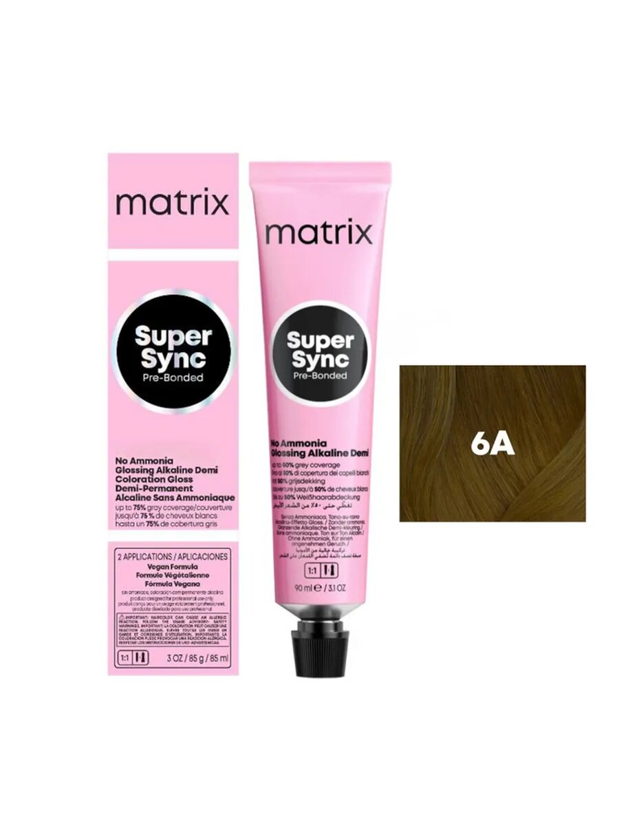 MATRIX Super Sync Pre-Bonded 6A Краска США 90 мл