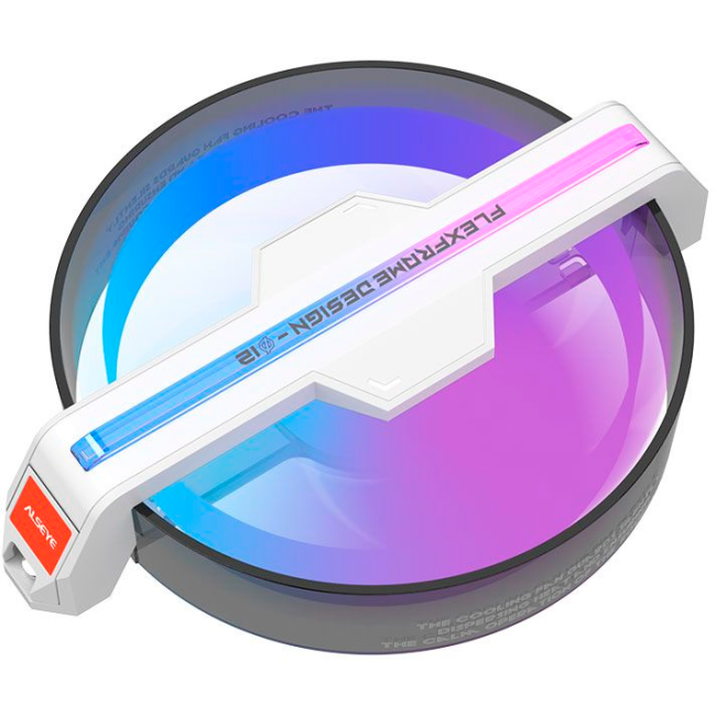 AS.04.10.0004 ALSEYE Вентилятор в корпус ALSEYE ?12(DM12)-W (Clear Frame) — фото 1