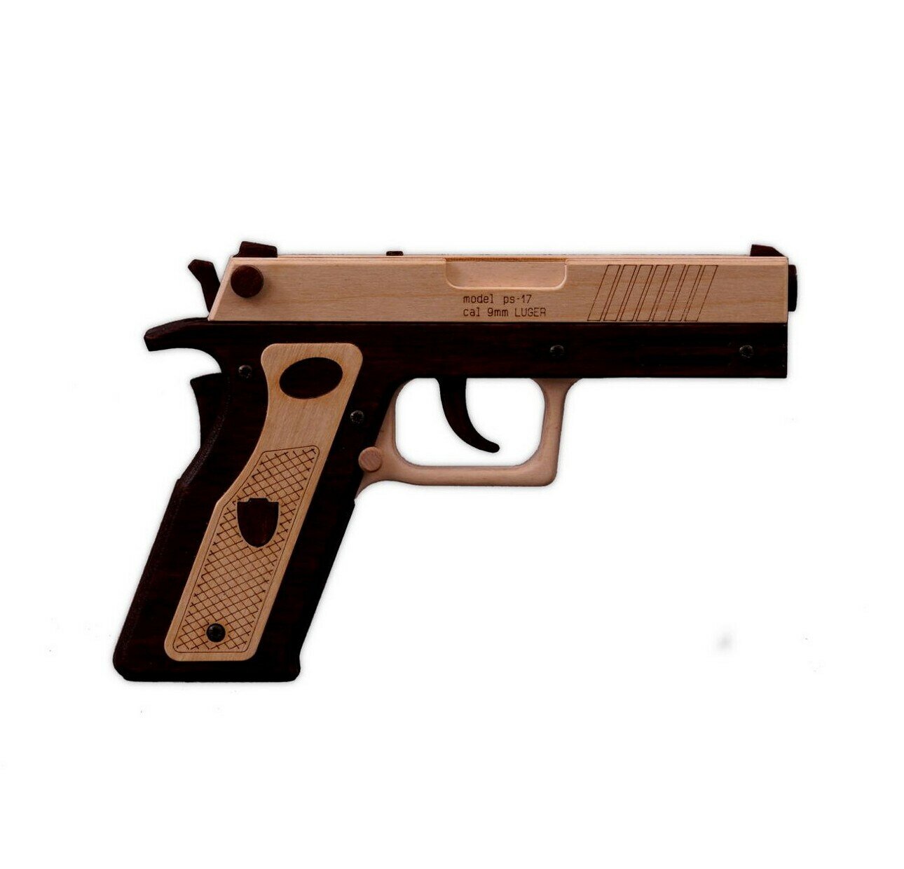 Деревянный конструктор Пистолет GUARD PS-17 (TARG)