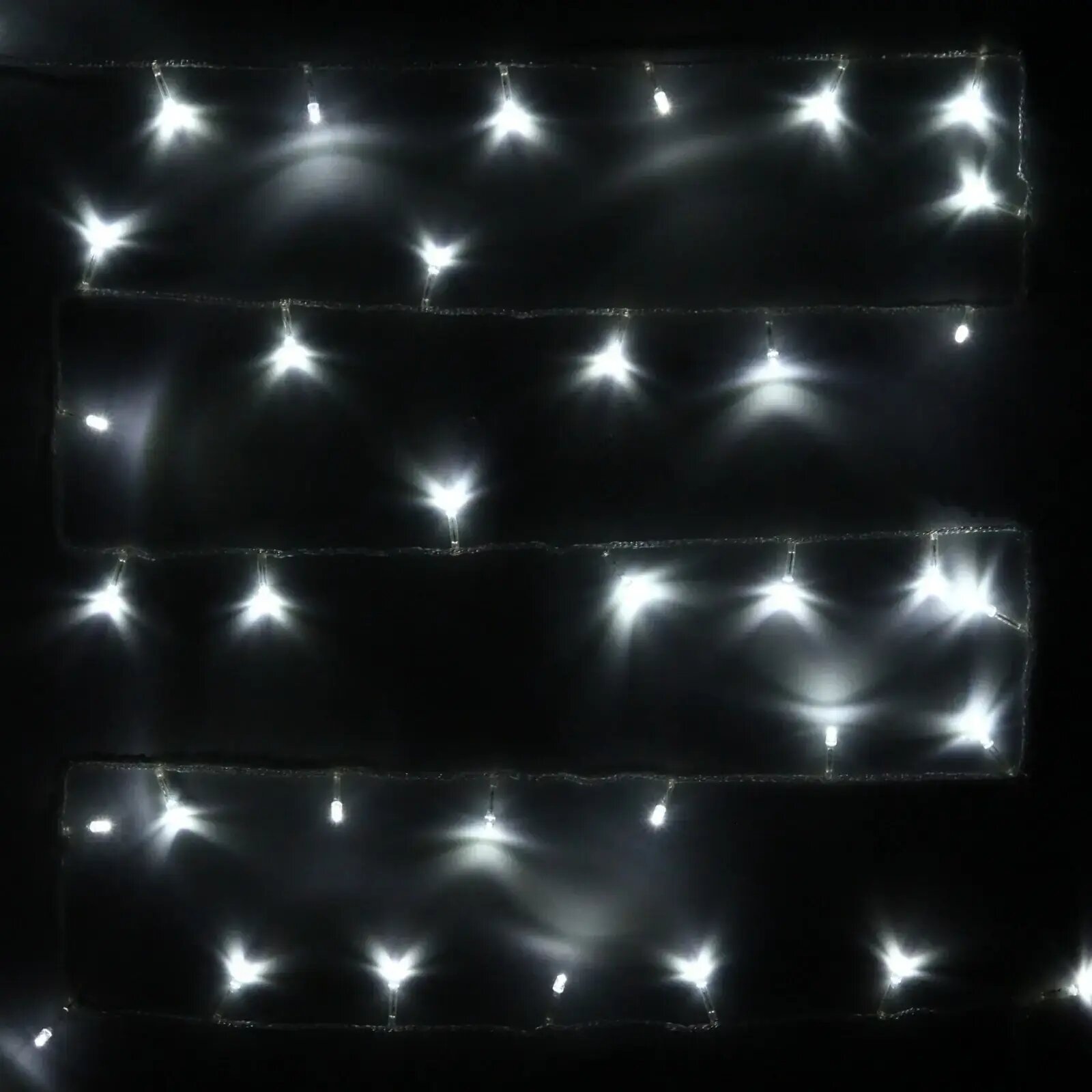Гирлянда для дома 24м 280 ламп LED прозрач. пров,8 реж, IP-20, Белый (возможность соединения)