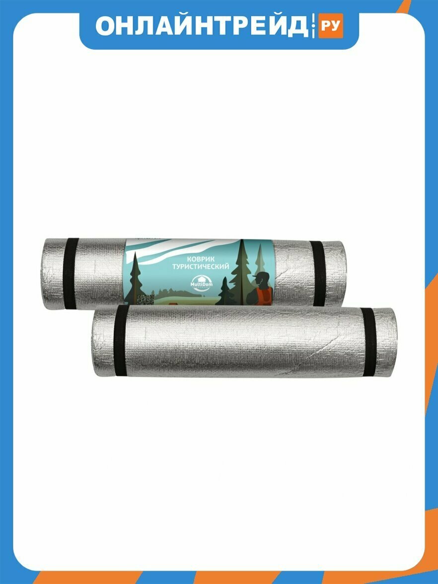 Коврик туристический Мультидом VL84-215, 180х50см