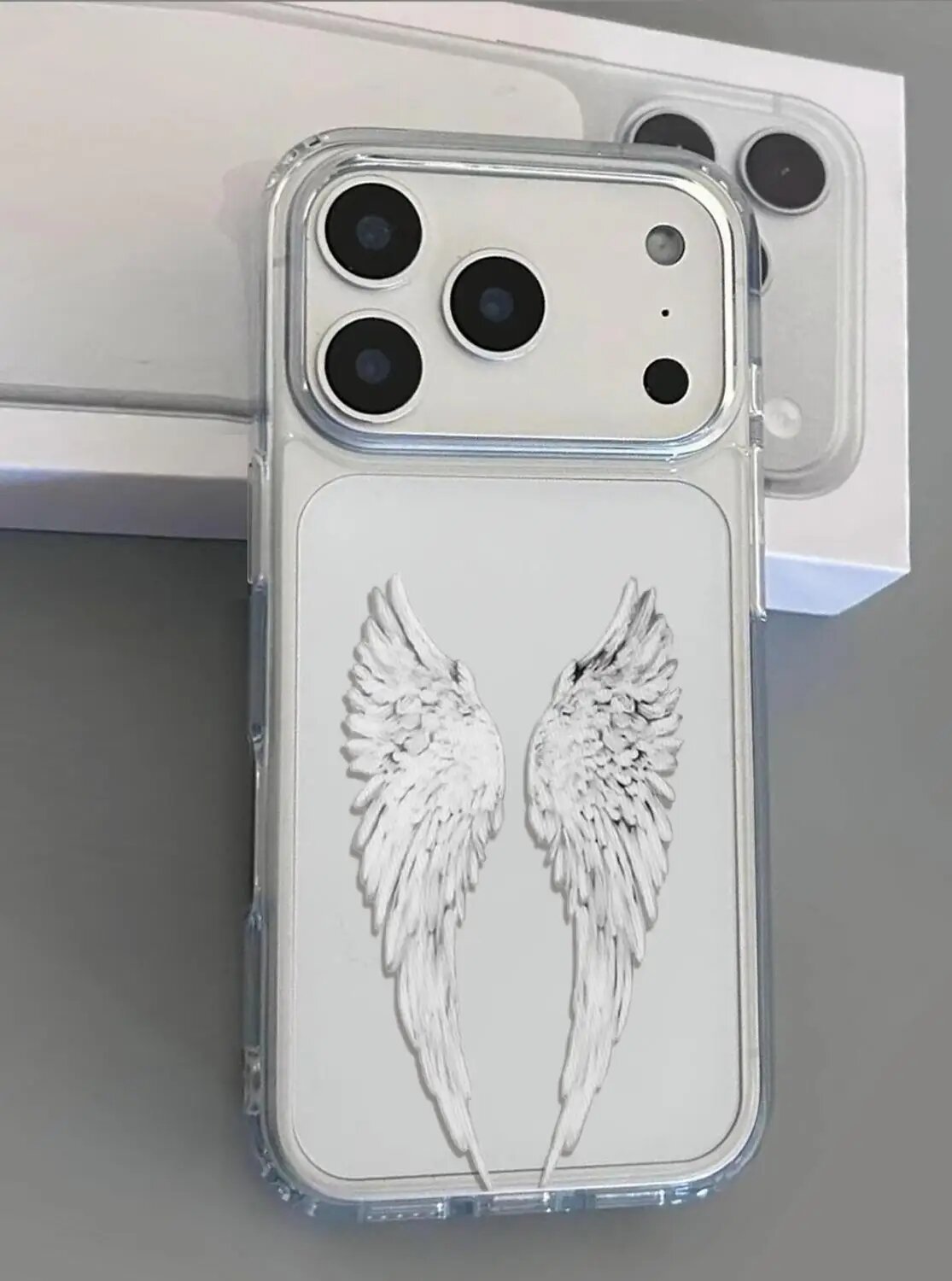 Креативный Чехол Для Телефона «Крылья Ангела» Для iPhone 17/13/12/11 Pro Max Air iPhone 14 Pro, A