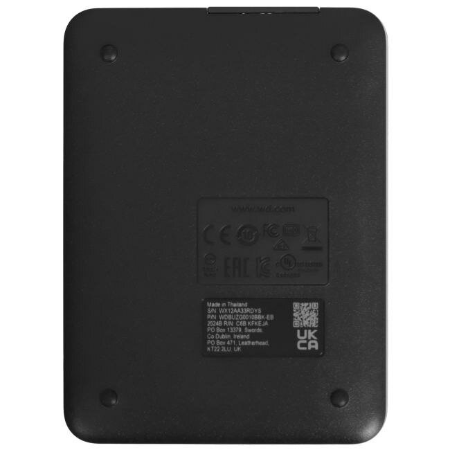 WD WDBUZG0010BBK-CESN Elements Portable 1Tb Black EXT (RTL) 2.5" USB3.0 — фото 1