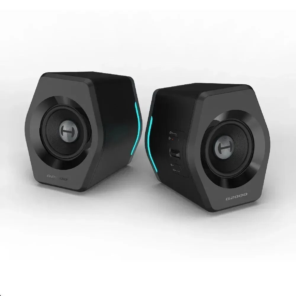 Колонки для компьютера игровые 2.0 Edifier Hecate G2000, Bluetooth, 32 Вт, чёрные