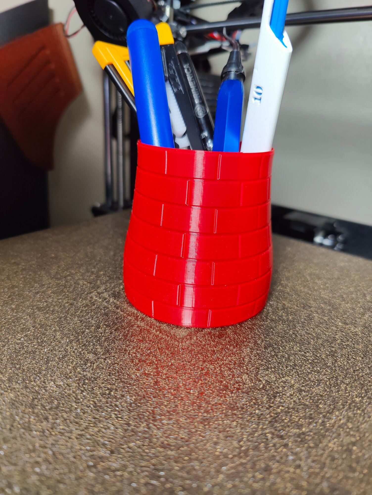 Ваза декоративная дизайнерская, 3D-печать, 3DOPRU арт. VASE-PR-259210