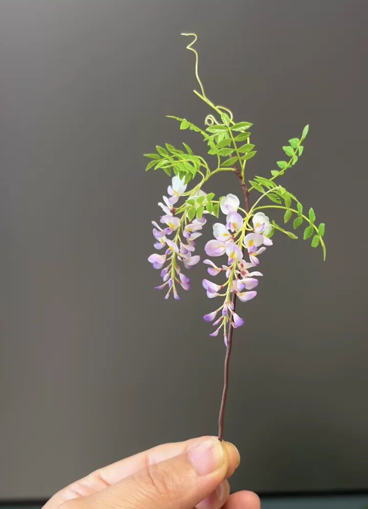 Миниатюрные растения для кукольного домика 1:6 1pc