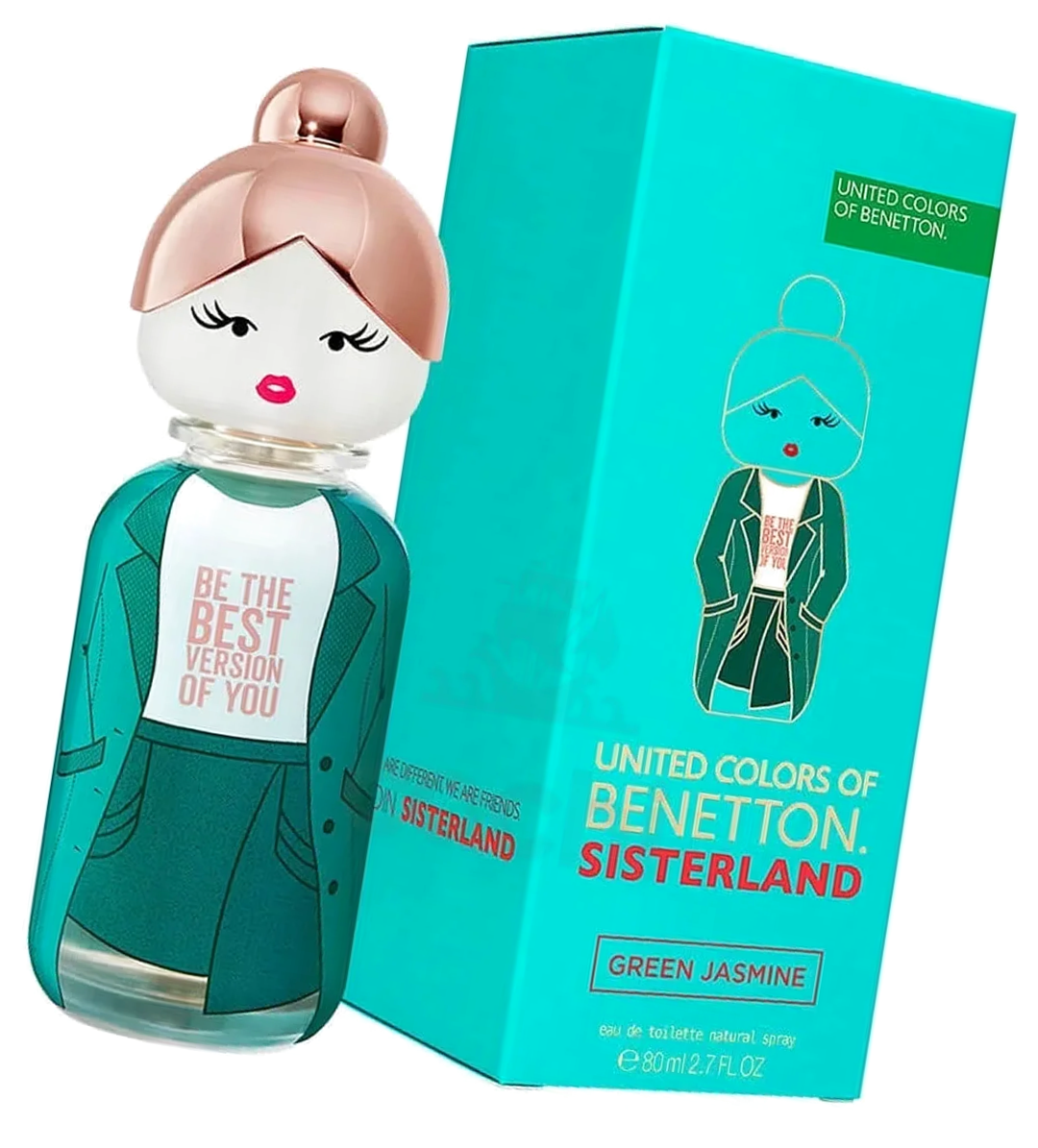 Бенеттон Систерленд Грин Жасмин eau de toilette 80 мл / Benetton Green Jasmine