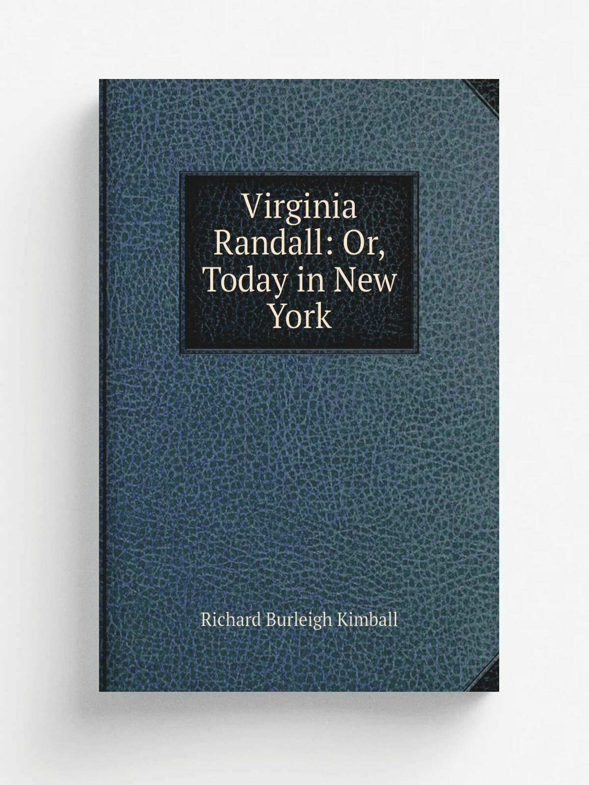 Virginia Randall: Or, Today in New York | Richard Burleigh Kimball | Репринт