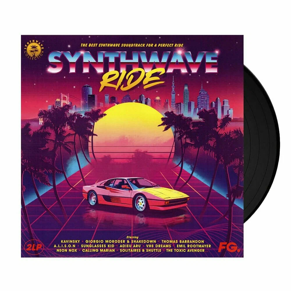 V/A - Synthwave Ride (Kavinsky, Giorgio Moroder & more) - новая виниловая пластинка