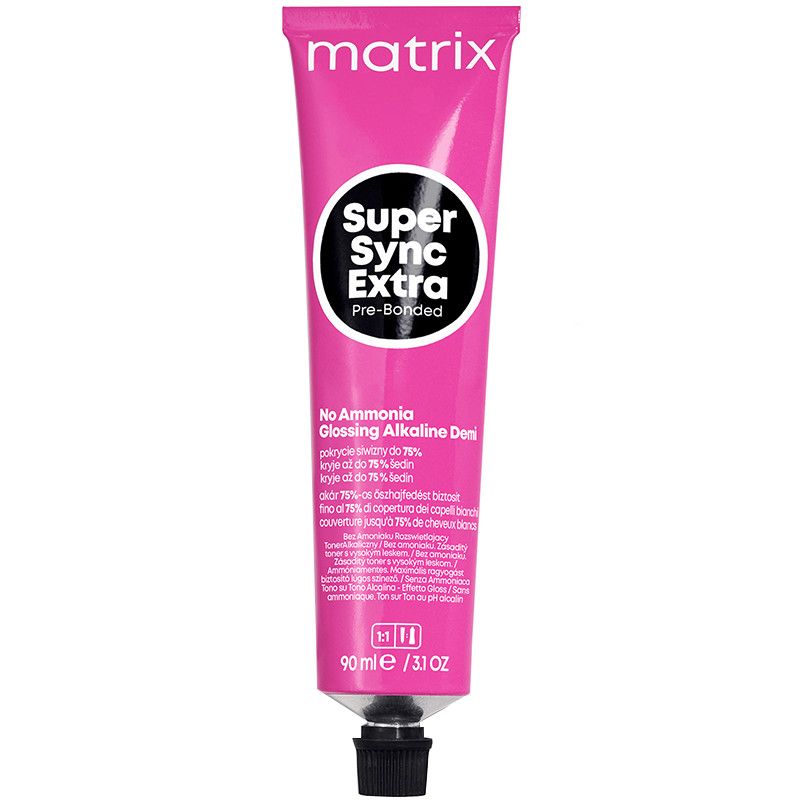 Matrix Super Sync 6NN темный блондин глубокий натуральный PreBonded