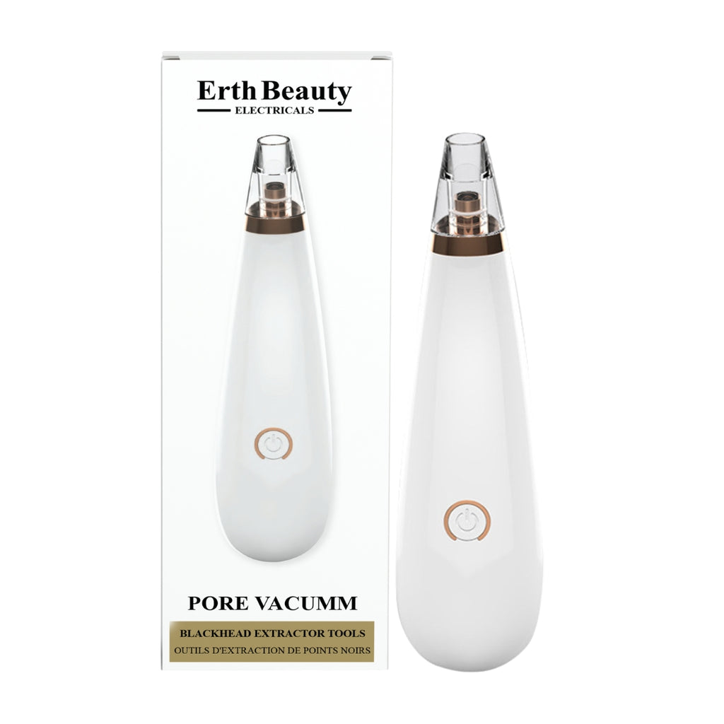 ErthSkin London Инструмент для удаления черных точек с помощью вакуумного очистителя пор