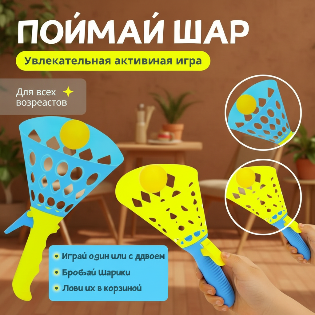 Игровой стартовый набор для командных эстафет и челленджей