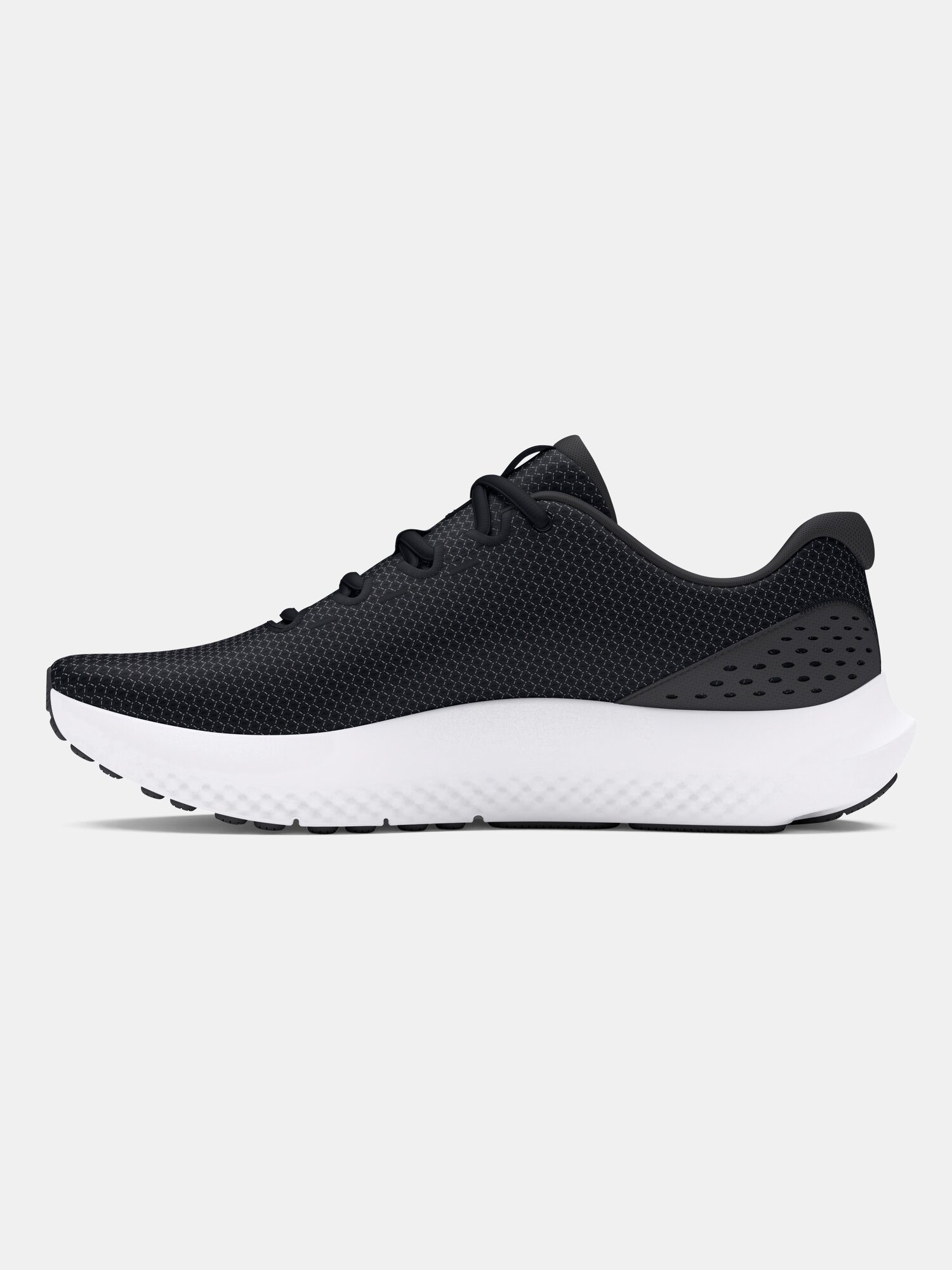 Кроссовки Under Armour Charged Surge 4, размер 9 US, черный/белый — фото 1