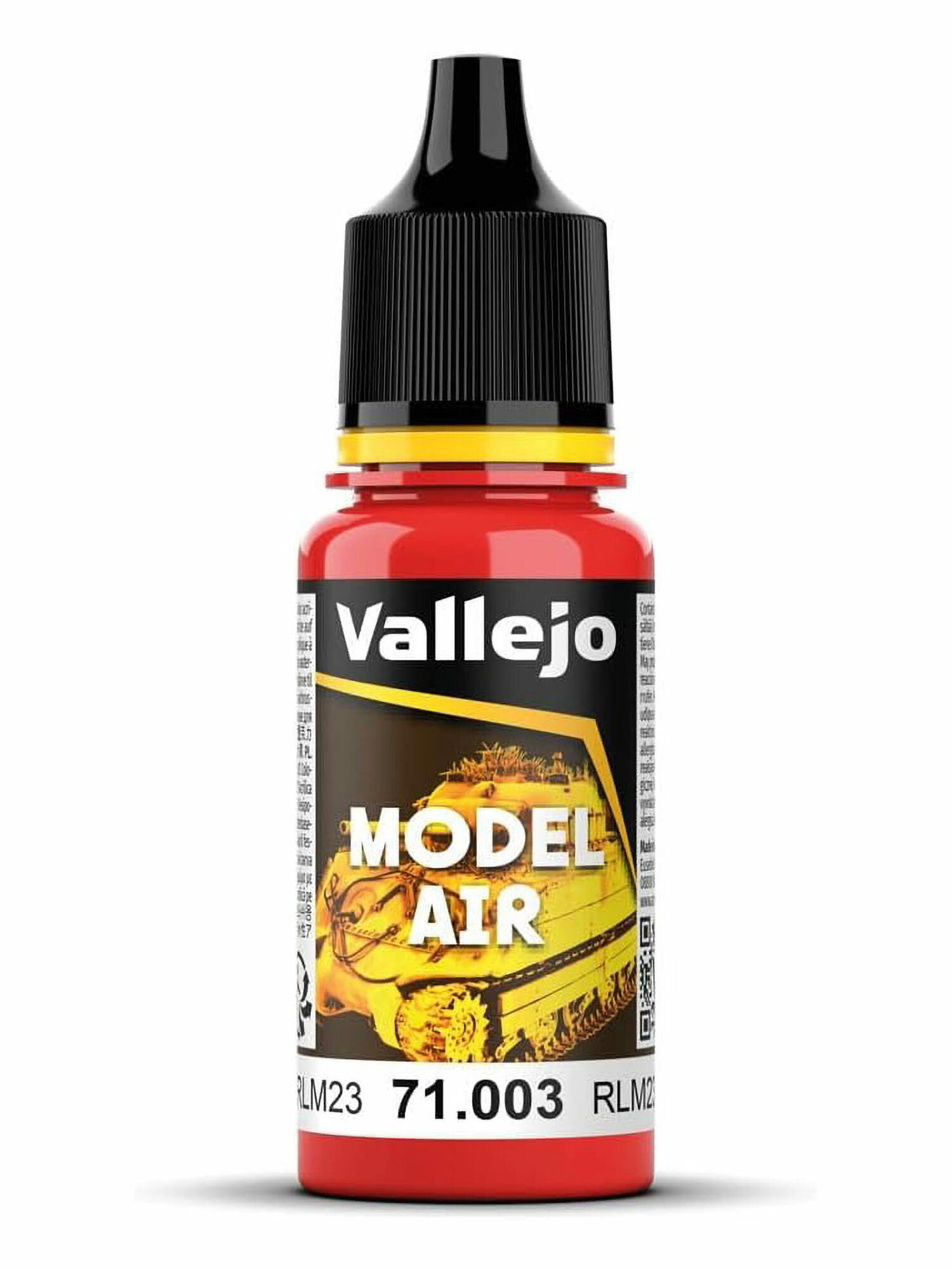 Краска акриловая для аэрографа Vallejo серии Model Air - Red RLM23 71003, 18 мл