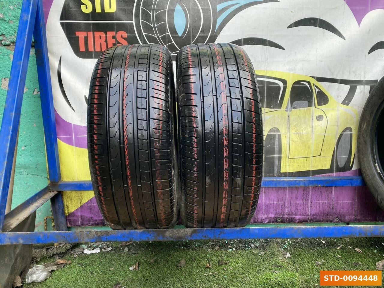 Комплект (2 шт) летних БУ шин Pirelli Cinturato P7 245/45 R18 25% износ 8086937093 RunFlat