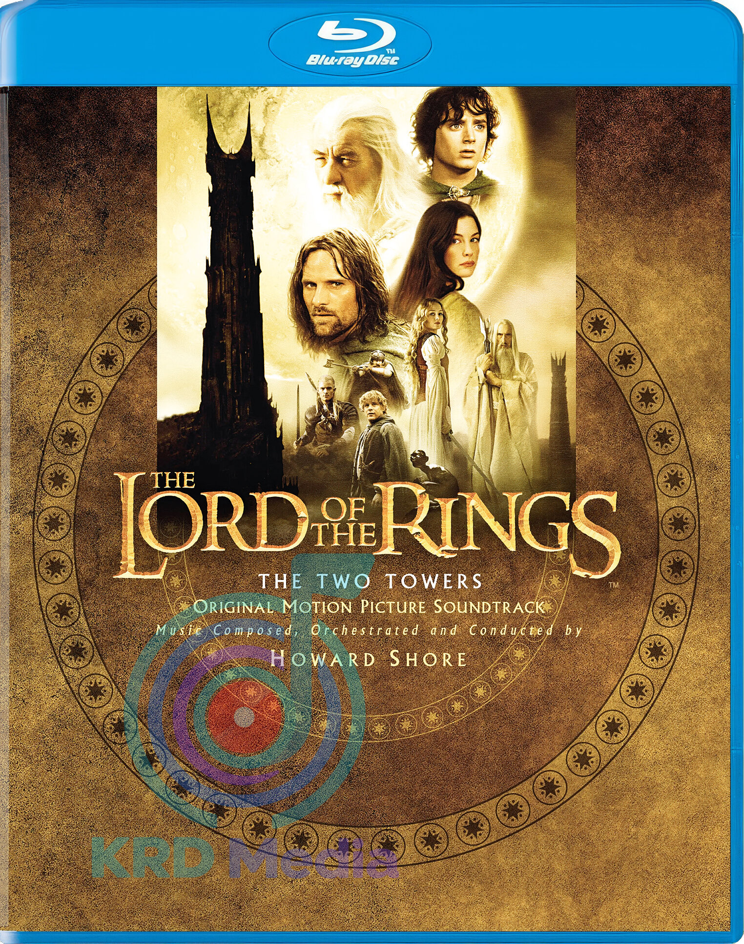 Howard Shore - The Lord of the Rings - The Two Towers. 2006 / 2018. Аудио Blu-Ray. DTS-HD MA 2.0, DTS-HD MA 5.1