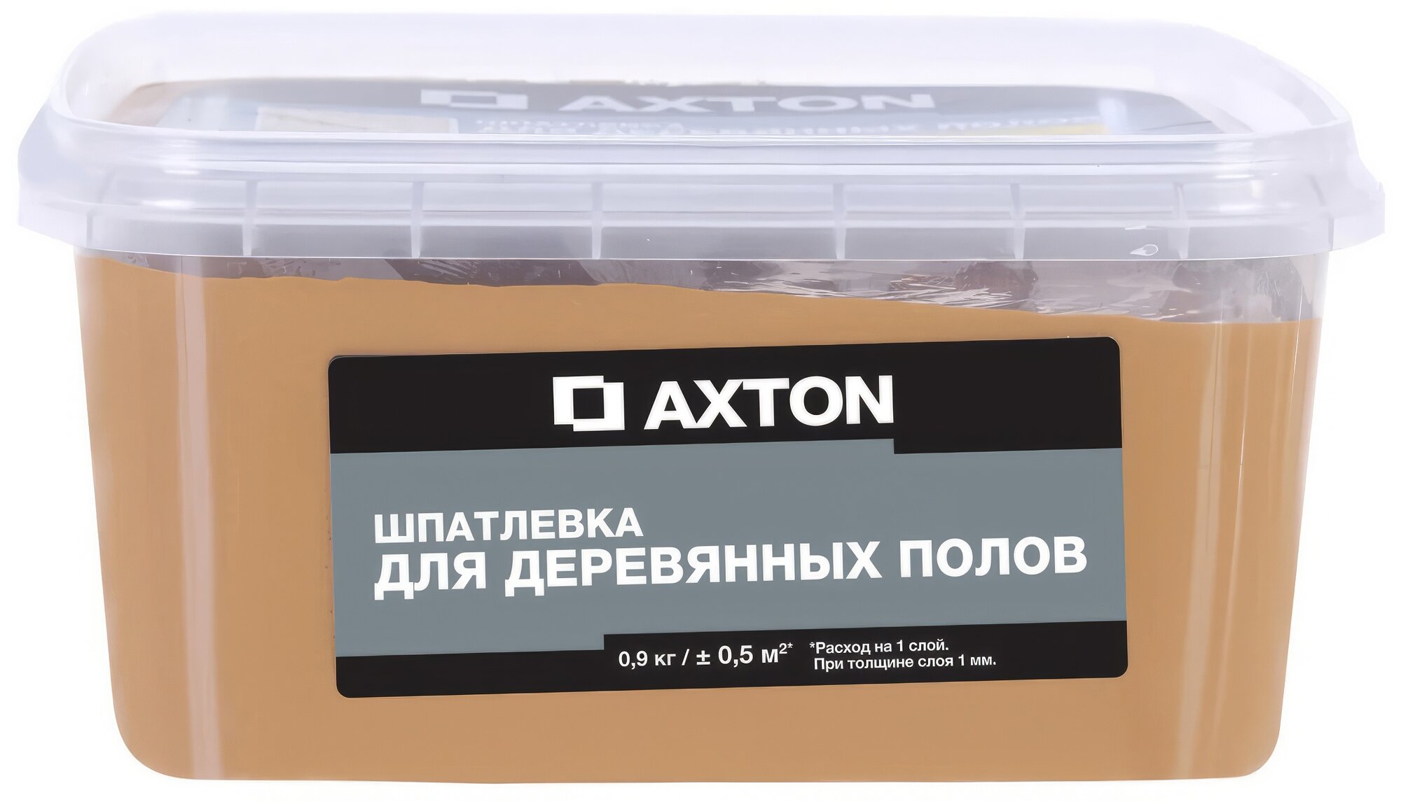 Шпатлёвка Axton для деревянных полов 0.9 кг антик