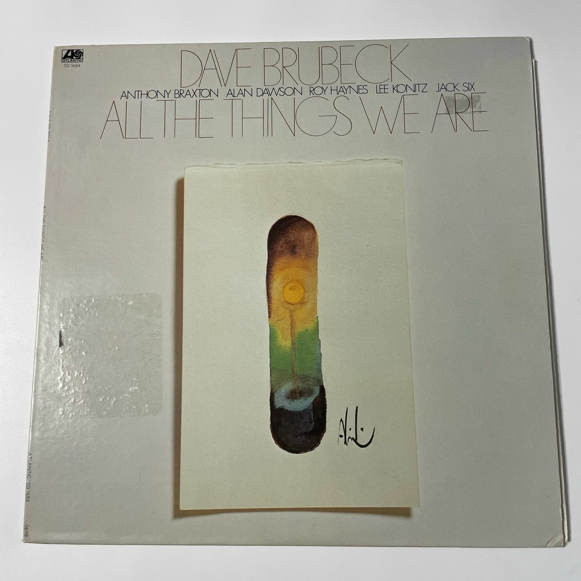 Винтажная виниловая пластинка LP Dave Brubeck All The Things We Are (США 1976)