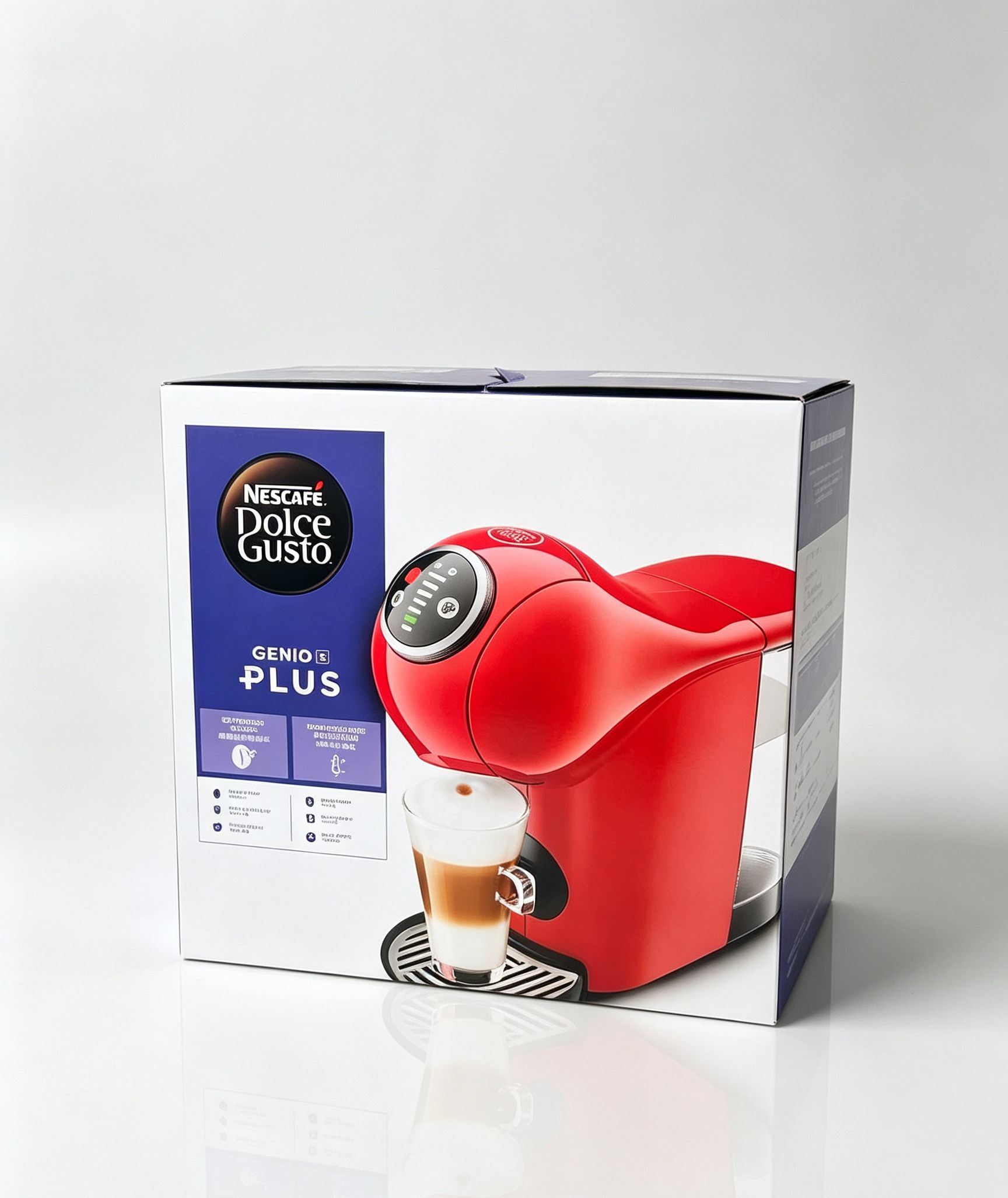 Nescafe Dolce Gusto Капсульная кофемашина Genio S Plus, красный