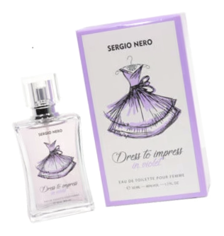 Sergio Nero Dress To Impress In Violet - духи для женщин 50 мл / Фиолетовое Платье