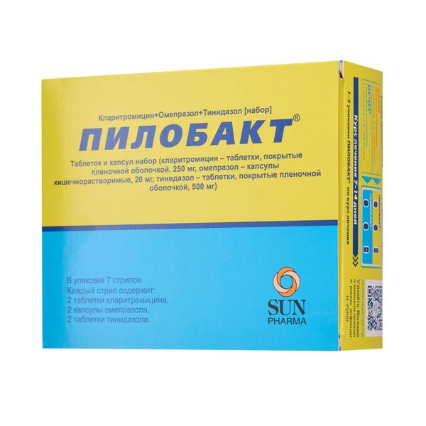 Пилобакт набор комбинированный 42шт (6шт х 7 блист)