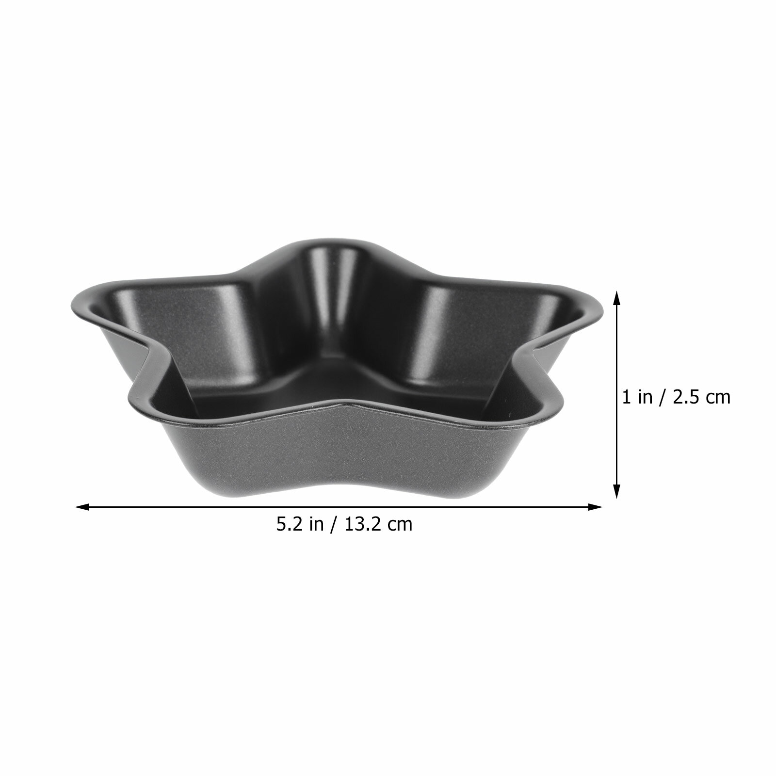 Форма Для Выпекания Пирогов Из Углеродистой Стали 2 Шт Черный 13 2X13 2Cm