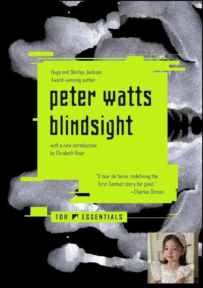 Blindsight Питера Уоттса, научная фантастика, первый контакт, тор essentials, мягкая обложка, английский язык