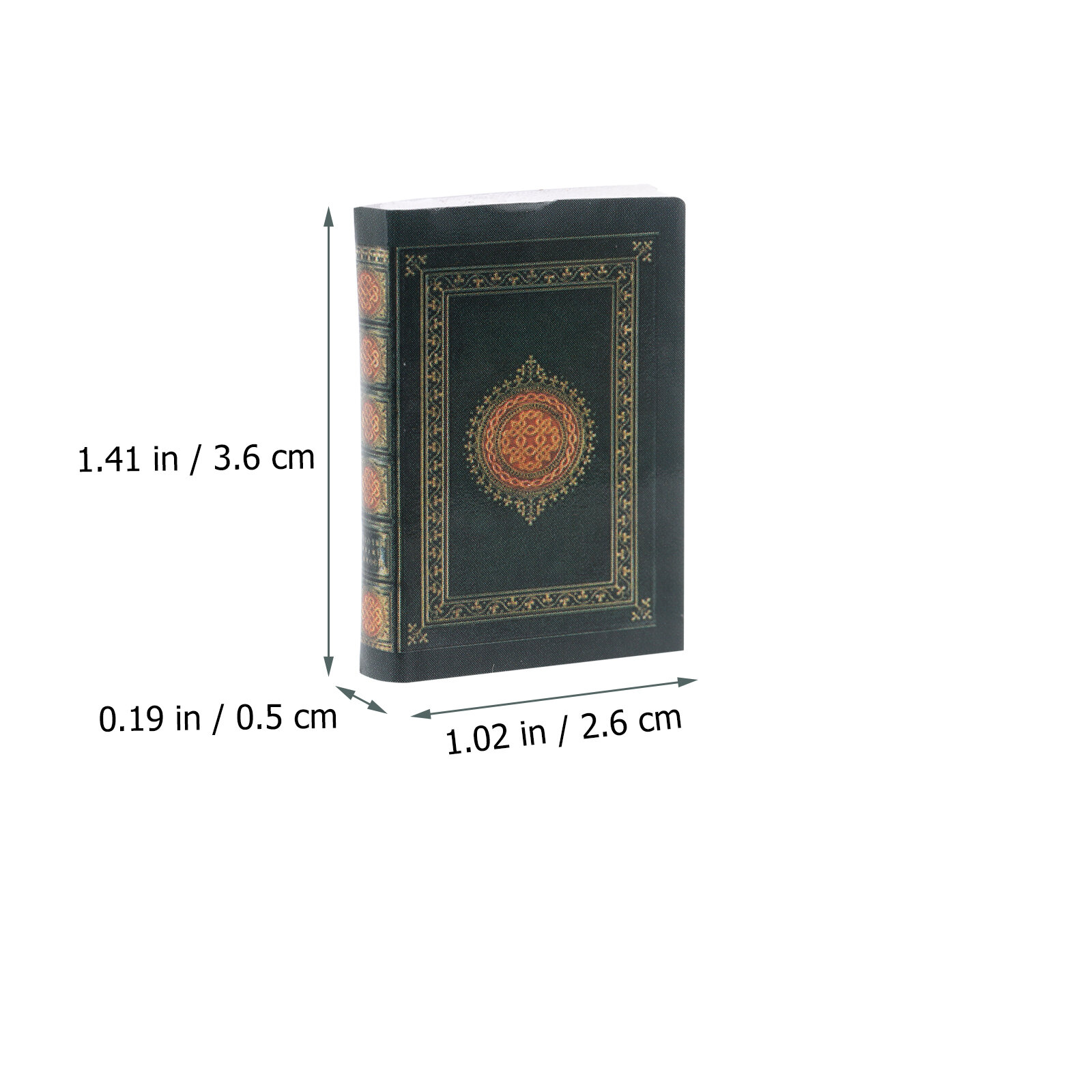 6 Штук Мини Книги Для Декора Миниатюрные Книги 3 6X2 6X0 5Cm
