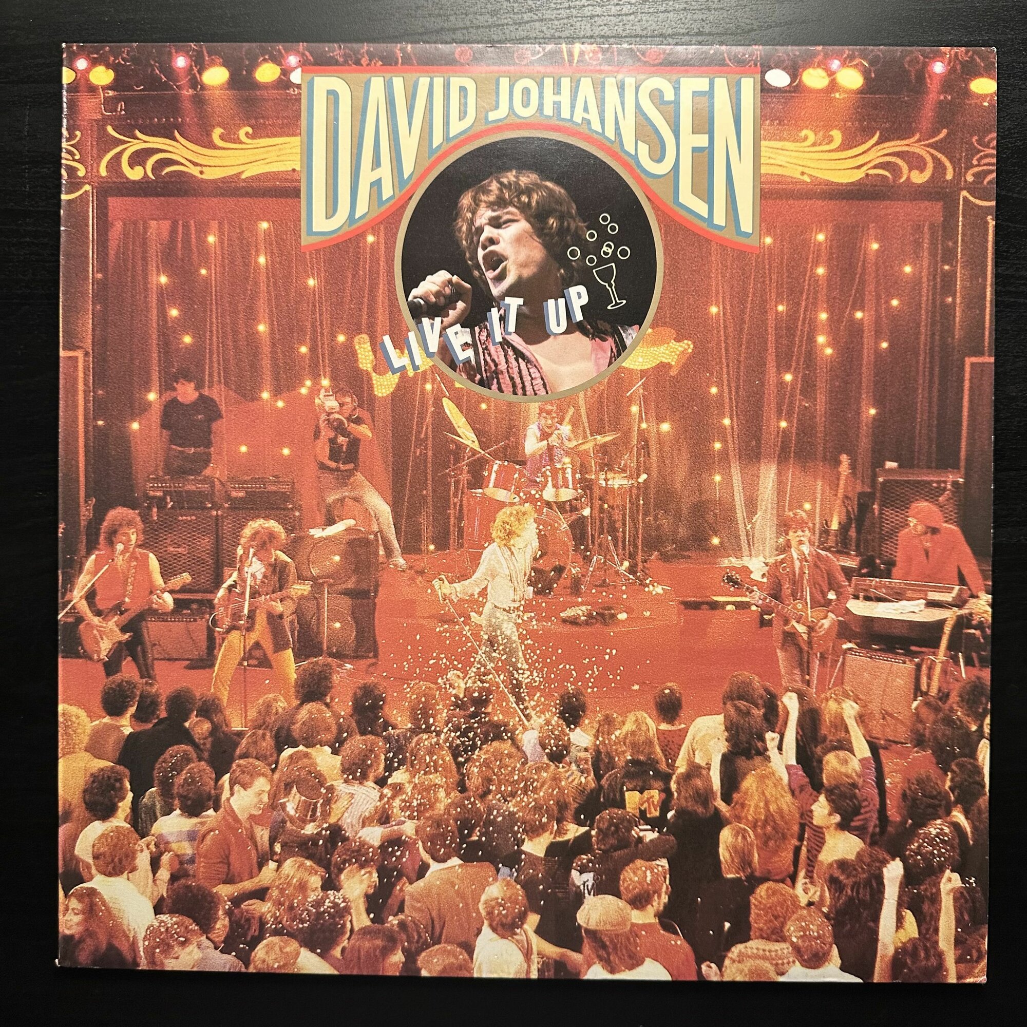 Виниловая пластинка David Johansen - Live It Up (Голландия 1982г.)