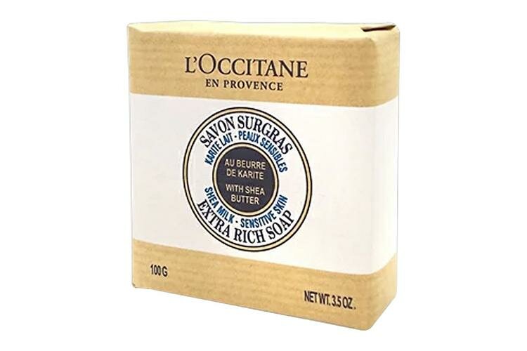 Мыло унисекс LOCCITANE с молочком карите Extra Rich Soap, 100 г, 5751270