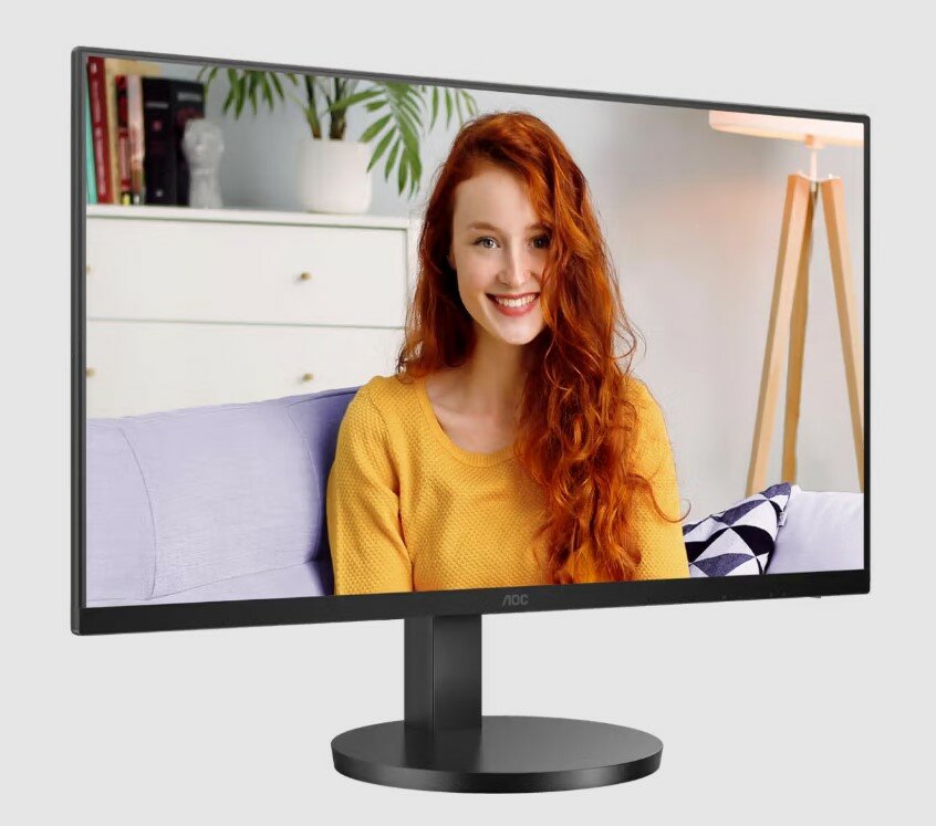 Монитор AOC 27" U27B3AF, 16:9, IPS, UHD, 4ms, 350cd, 60Hz, HDMI, DP, SPK, HAS