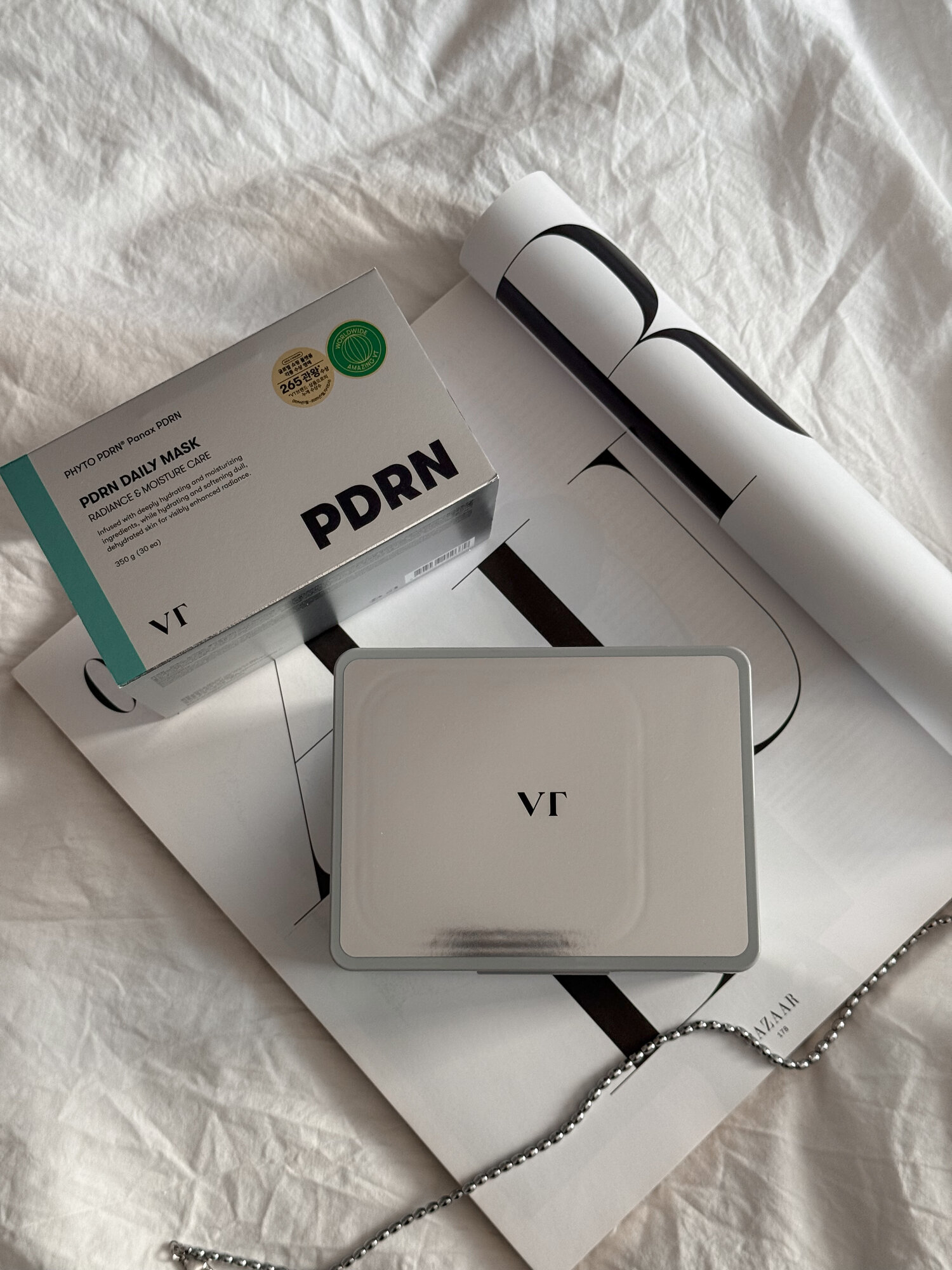 VT Cosmetics Набор тканевых масок с пдрн для сияния кожи PDRN Daily Mask 30 шт/350 г