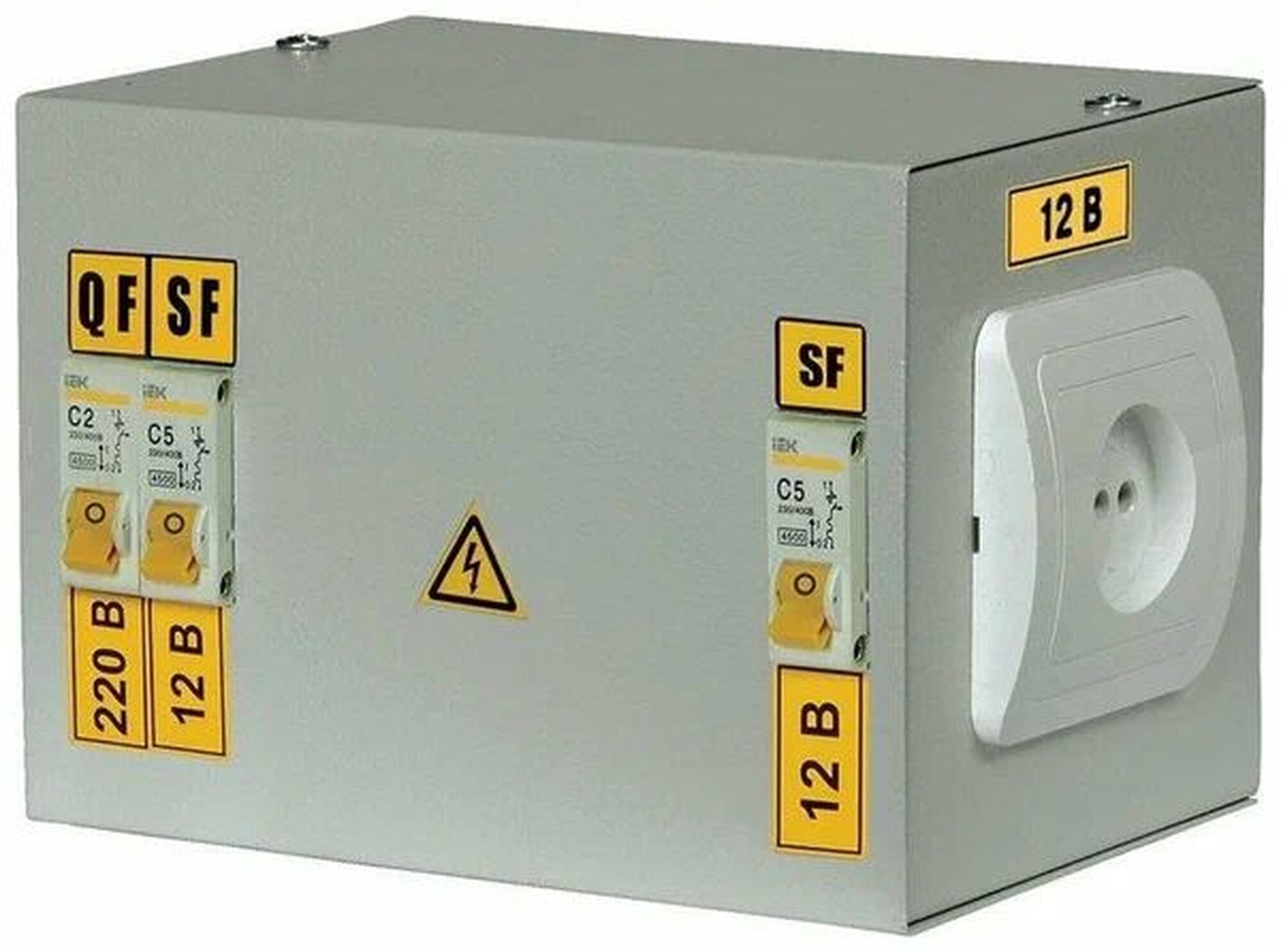 Ящик с пониж. трансформатором ЯТП-0,25 220/12В 3 авт. IEK