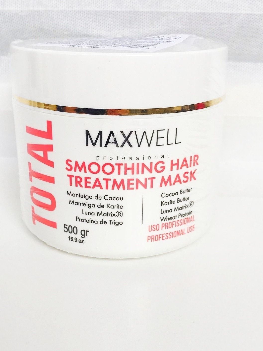 Ботокс для волос MAXWELL Total Botox 500 мл Восстановление, питание и гладкость Коллаген + масла арганы, макадамии и авокадо