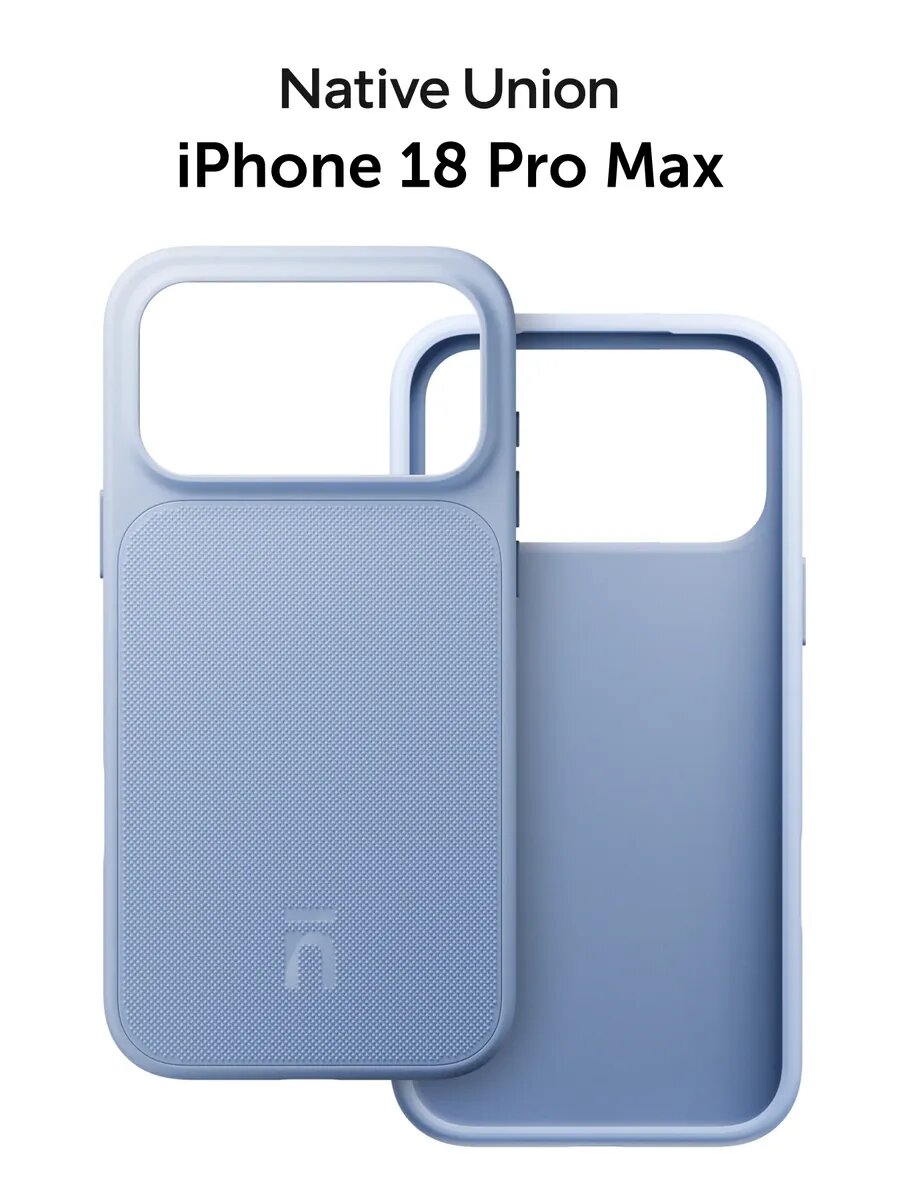 Чехол на iPhone 18 Pro Max Native Union NEO CASE BLUE