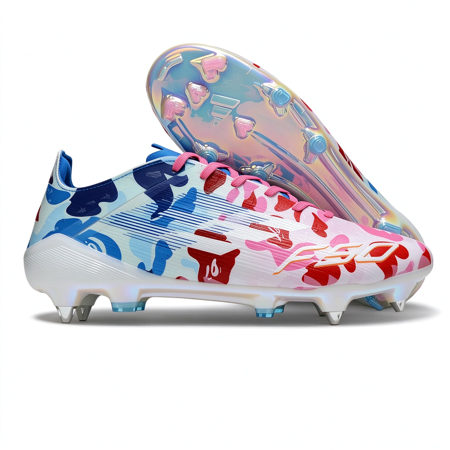 Бутсы футбольные Adidas F50, шипы FG, для твердого грунта, мужские