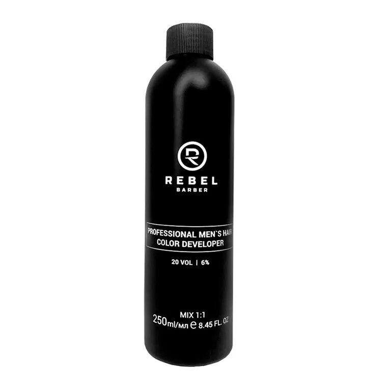 Rebel Barber Окислитель для профессиональной мужской краски для волос 20VOL (6%) 250 мл 250 мл