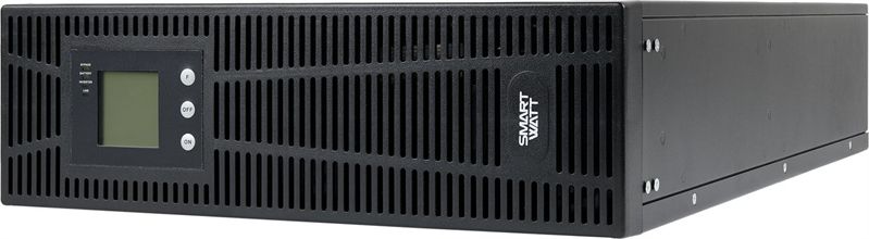 Источник бесперебойного питания SMARTWATT ИБП Онлайн, мощность 10000/9000 ВА/Вт, стоечный/напольный, LCD дисплей, Shuko CEE7/4 - 2 шт, подключение внешних АКБ