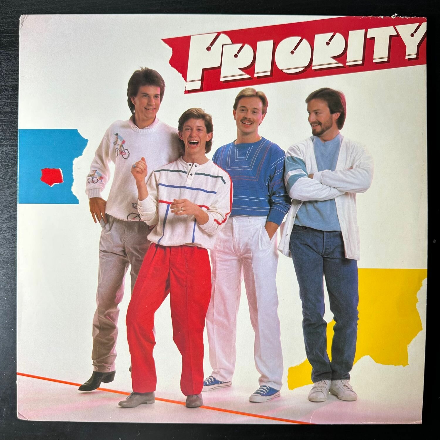 Виниловая пластинка Priority - Priority (Канада 1985г.)