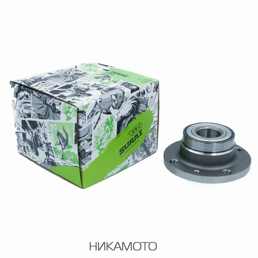 SURAI SRS 76052 Ступица fiat albea (96-) зад. с подшип. без abs (srs 76052) surai