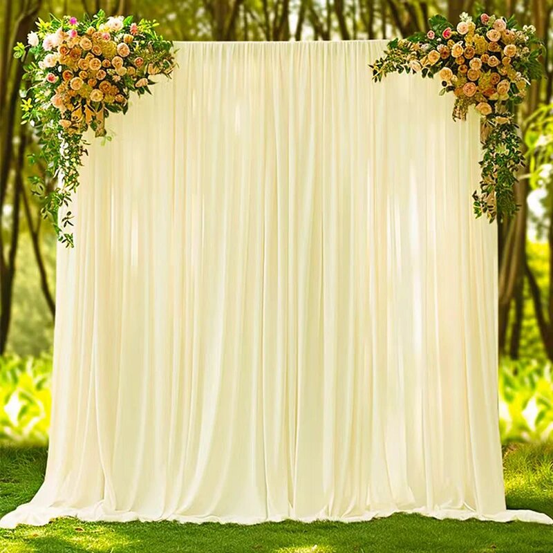 Фоновая штора Ivory 150x300 см для мероприятий